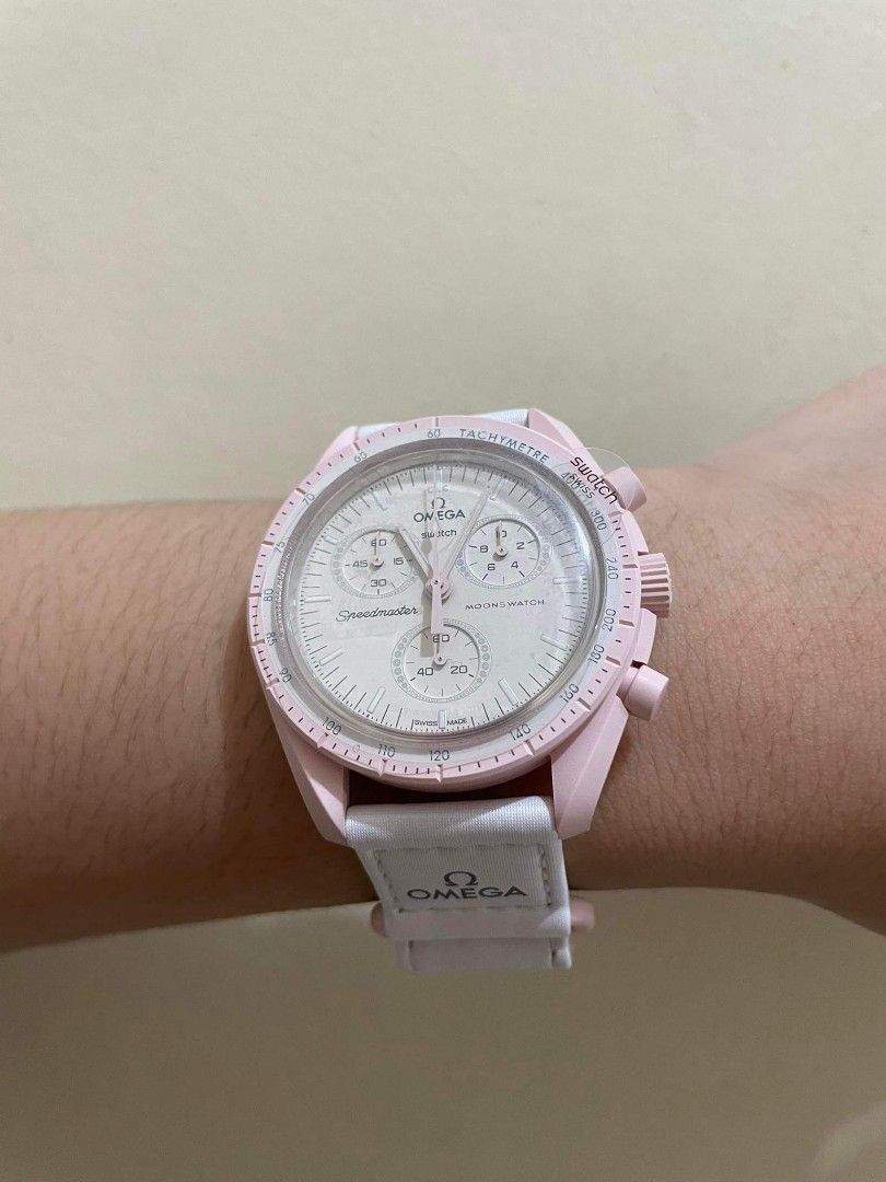 Swatch x Omega Venus, Women's Fashion, Watches & Accessories, Watches ...