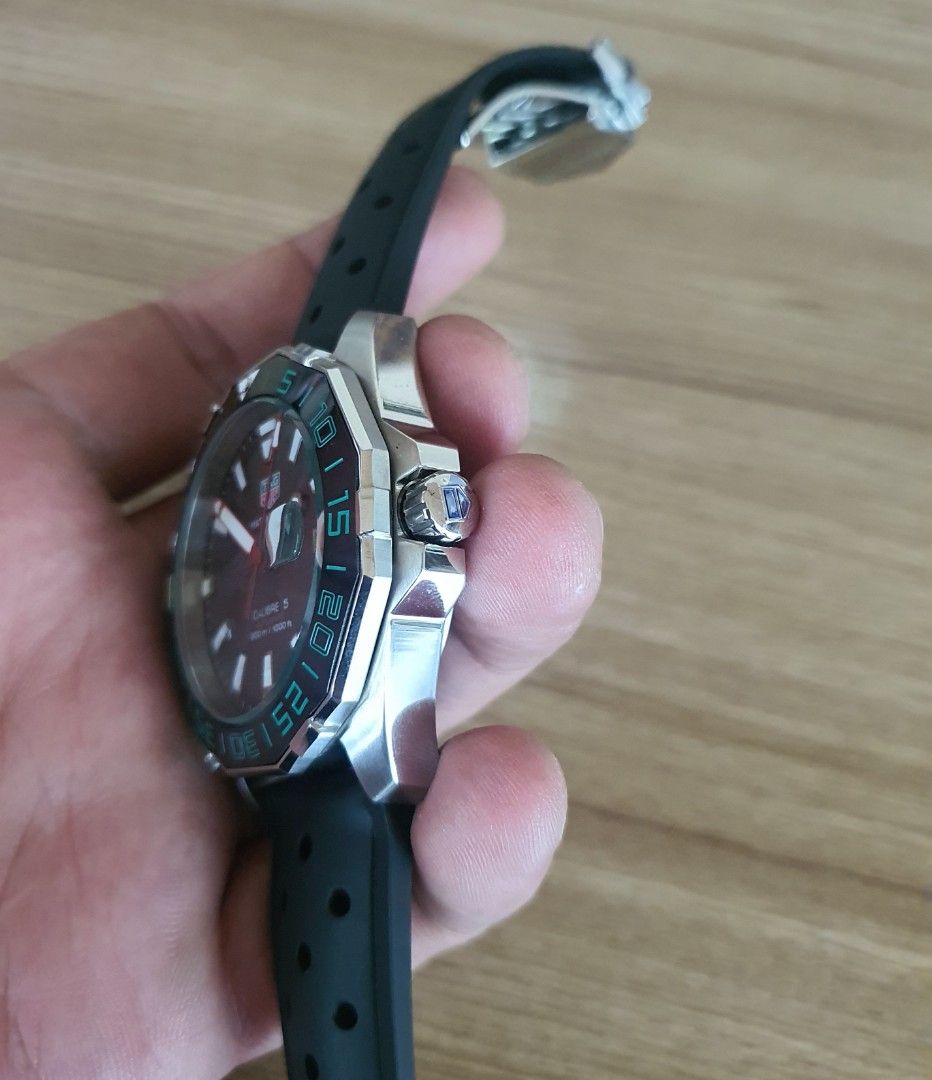 TAG HEUER MATCH TIMER AUTOMATIC, Barang Mewah, Jam Tangan di Carousell