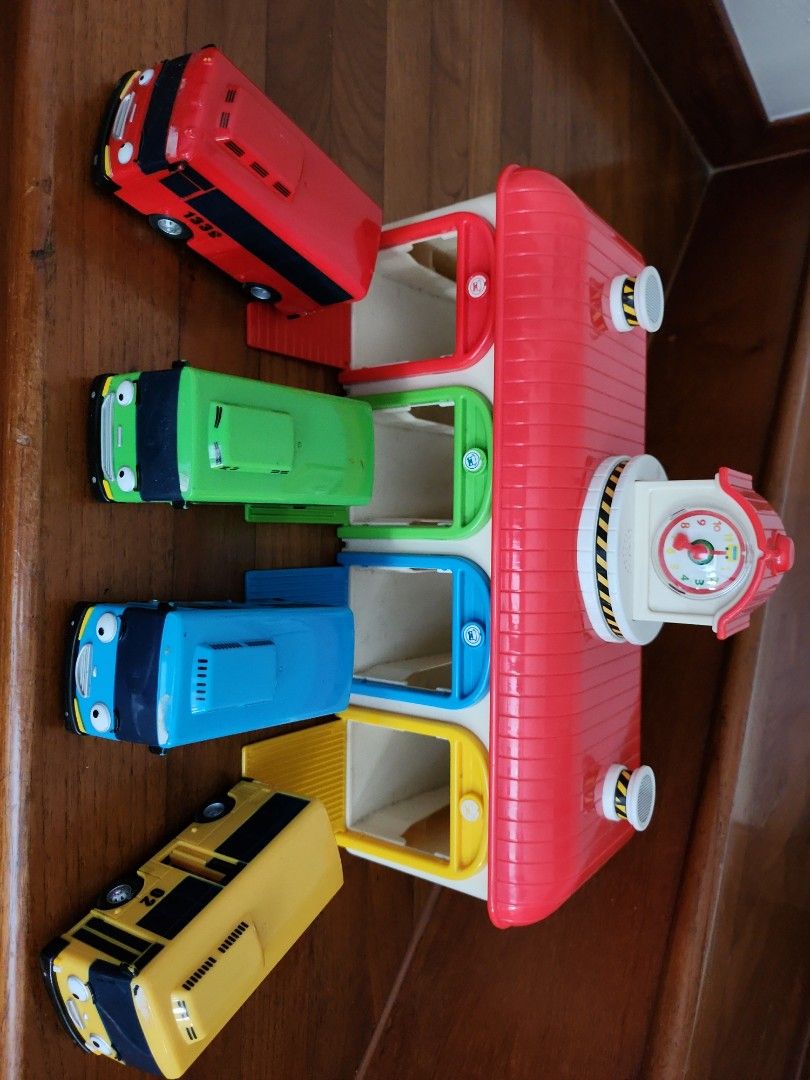 Tayo Talking Garage Playset, Babies & Kids, Infant Playtime on Carousell