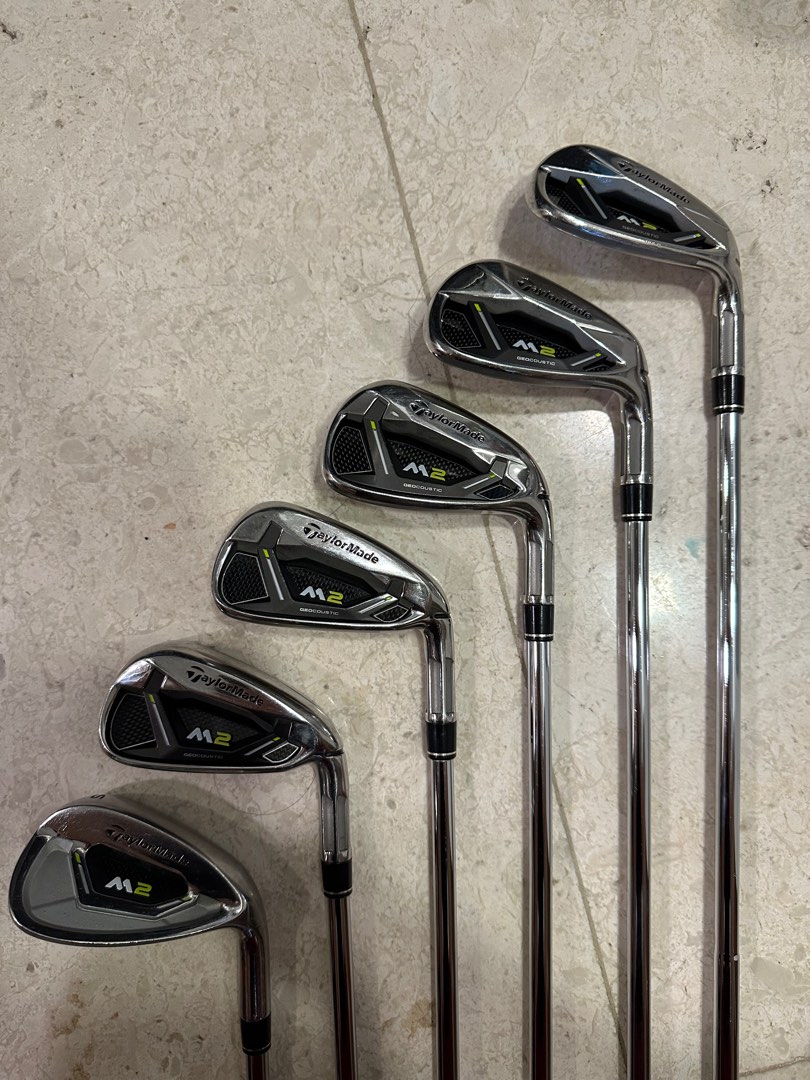 Taylormade m2 iron Set (6-S) + Free Driver, Sports Equipment, Sports ...
