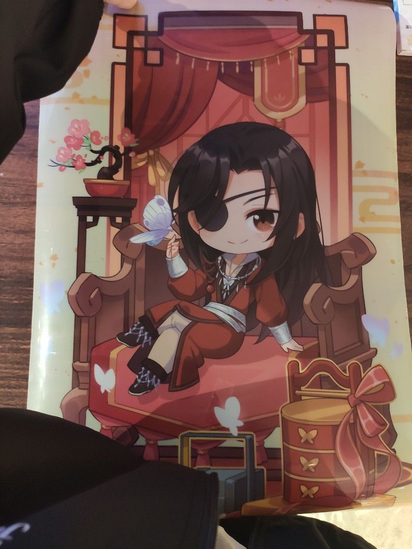 TGCF Tian Guan Ci Fu Kuji Prize Poster, Hobbies & Toys, Memorabilia ...