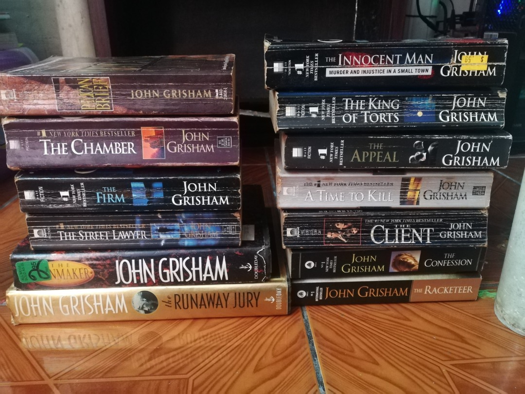 The Ultimate John Grisham Fan Collection, Hobbies & Toys, Books ...