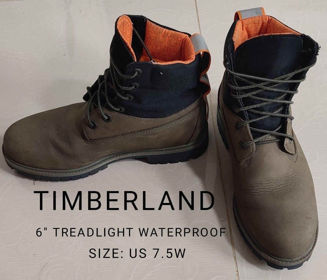 TIMBERLAND 6" TREADLIGHT WATERPROOF, Men's Fashion, Footwear, Boots on Carousell