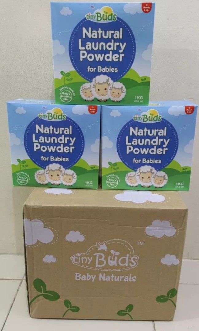 Tiny buds powder detergent, Babies & Kids, Bathing & Changing, Baby Toiletries & Grooming on ...