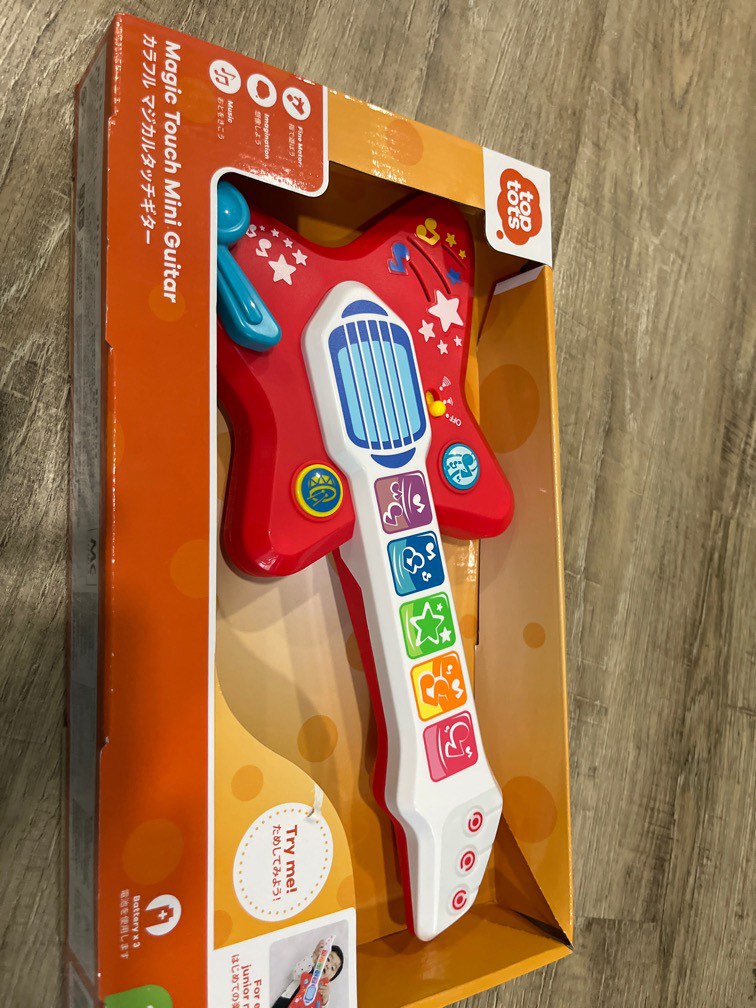 Top tots Magic Touch Mini Guitar, Babies & Kids, Infant Playtime on ...