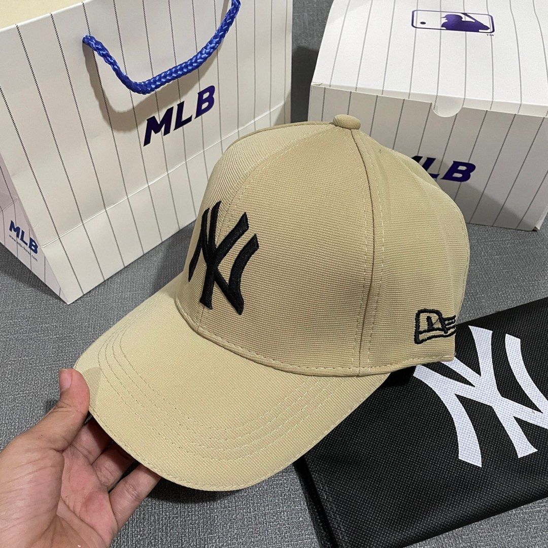 Topi MLB NY, Fesyen Pria, Aksesoris, Topi di Carousell