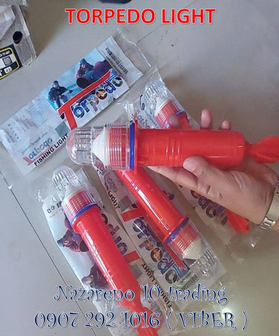 Torpedo light / Fishing light 11, Sports Equipment, Fishing on Carousell
