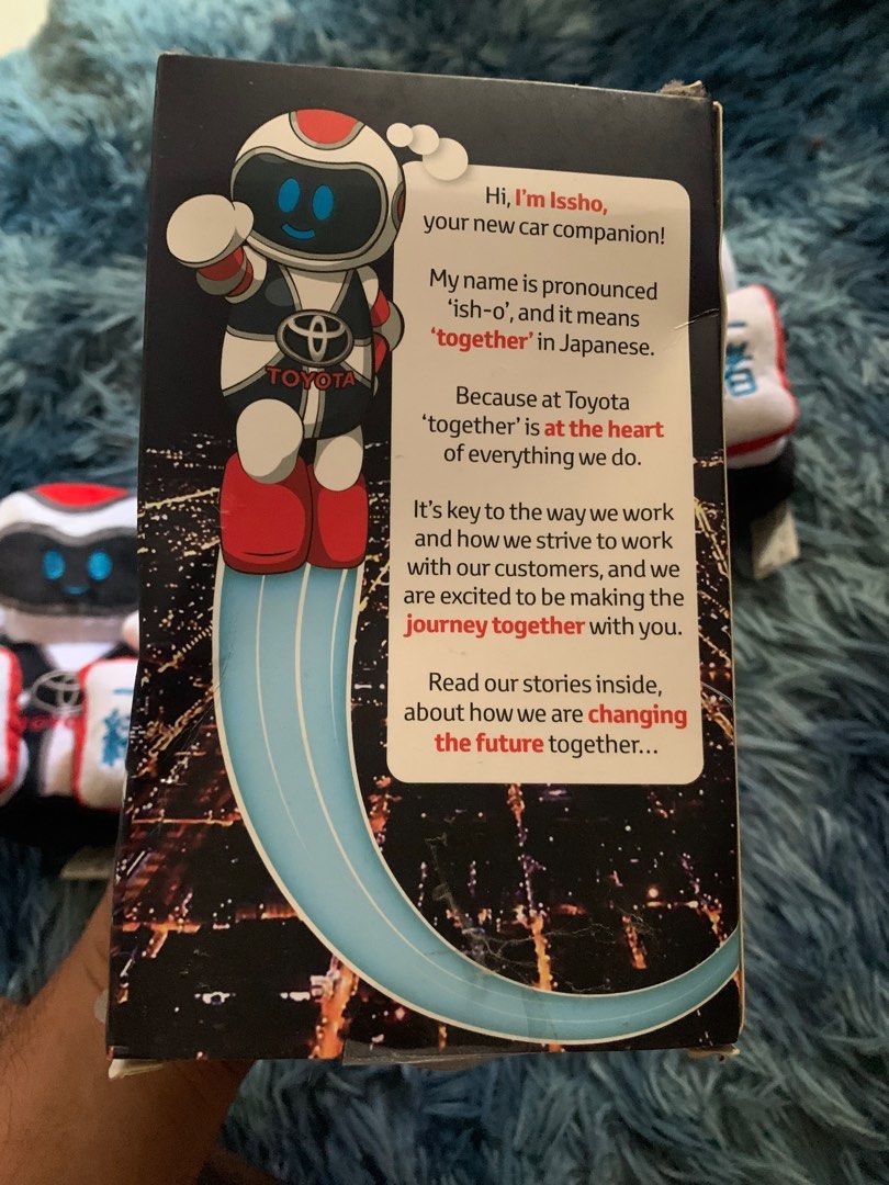 TOYOTA ISSHO STUFF TOYS, Hobbies & Toys, Toys & Games on Carousell