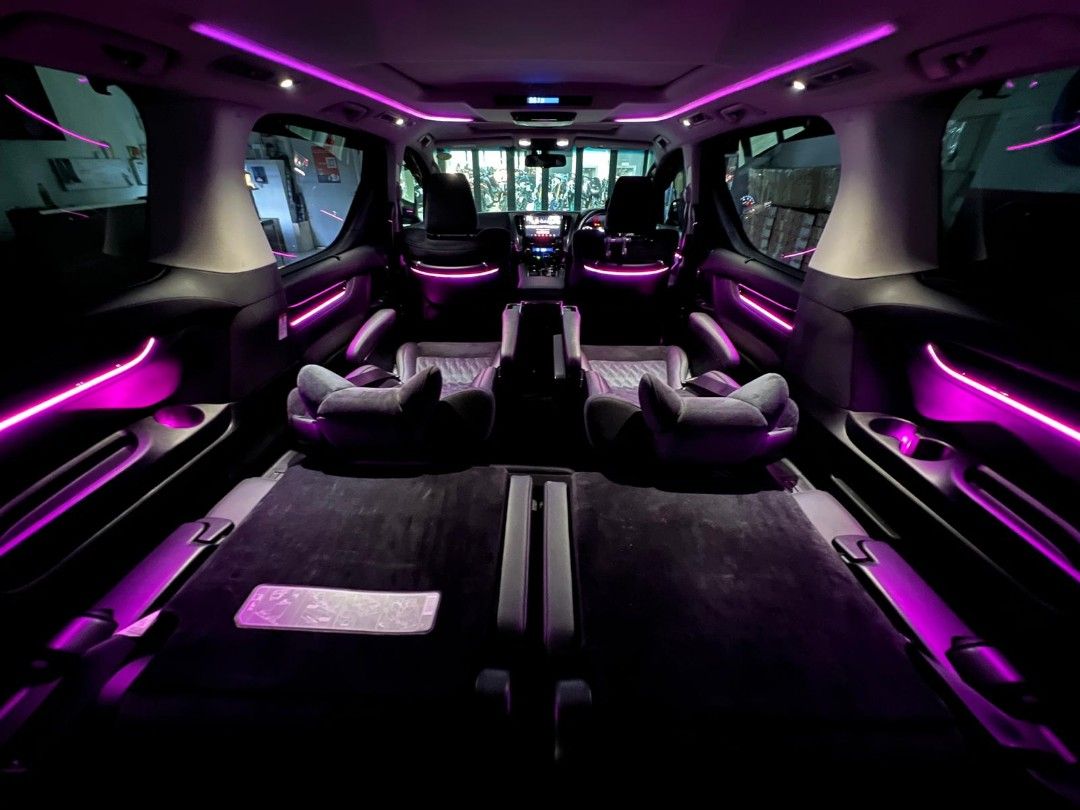 Toyota Vellfire / Alphard Plug And Play Ambient LED, Car Accessories ...