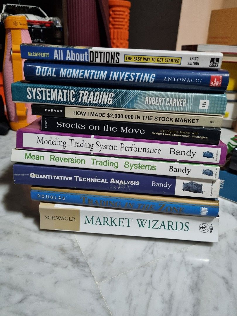 Trading Book | 17x Books on Quantitative, Chart Pattern, Technical ...