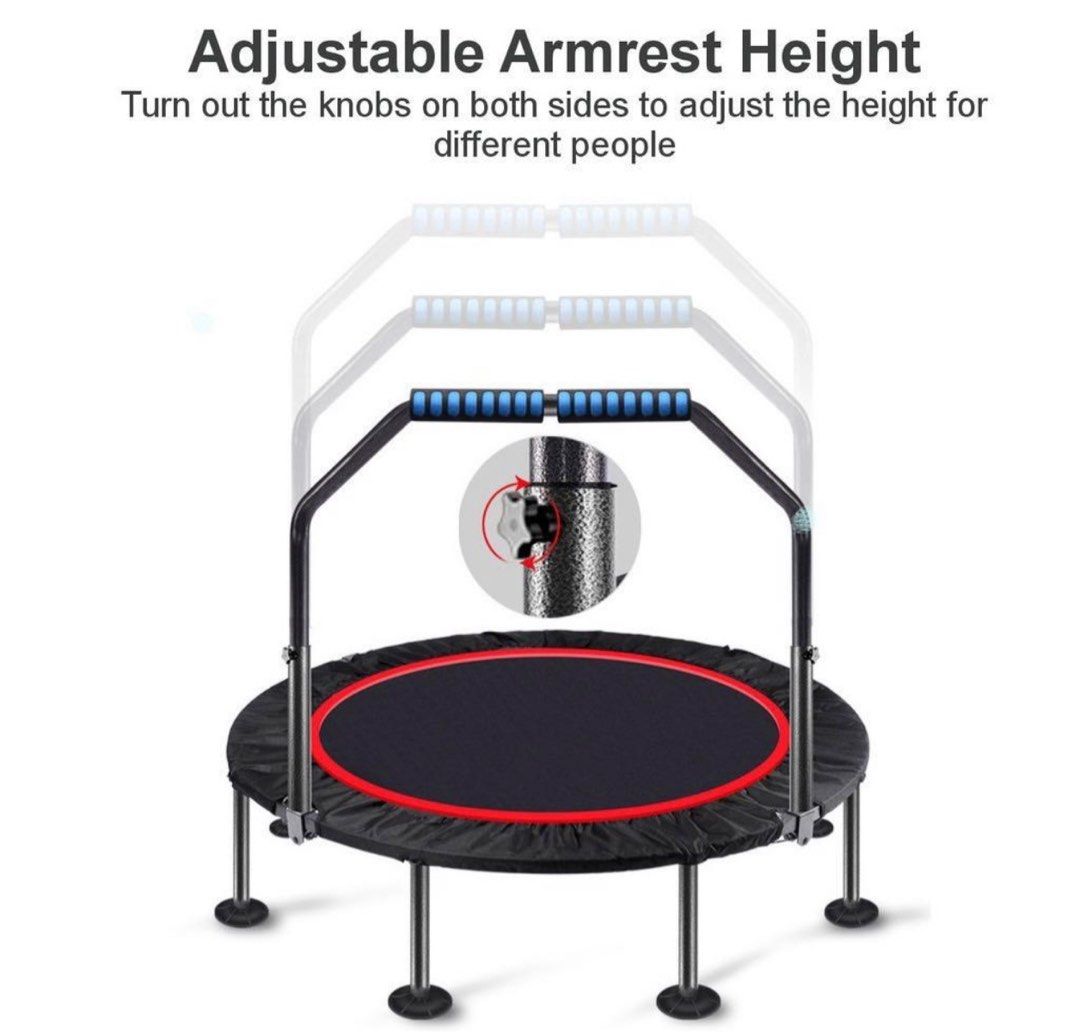 Trampoline, Sports Equipment, Exercise & Fitness, Cardio & Fitness ...