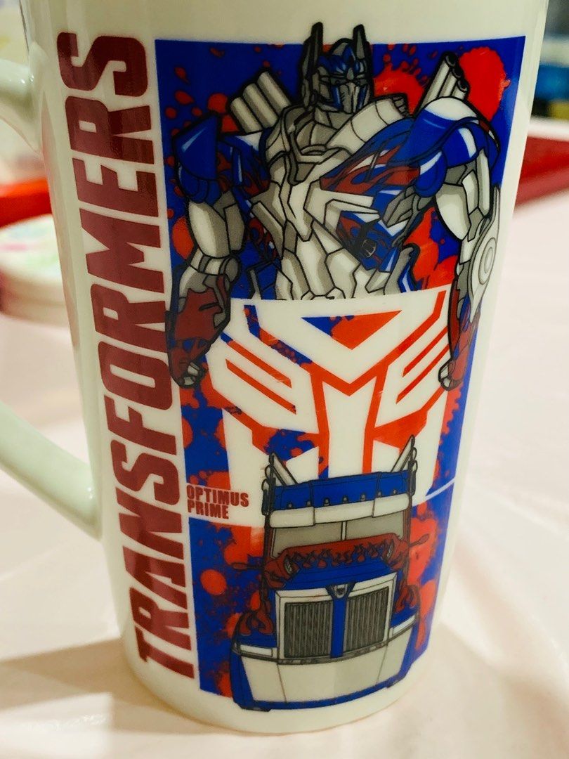 Transformers Optimus Prime Mug (2014 edition), Furniture & Home Living ...
