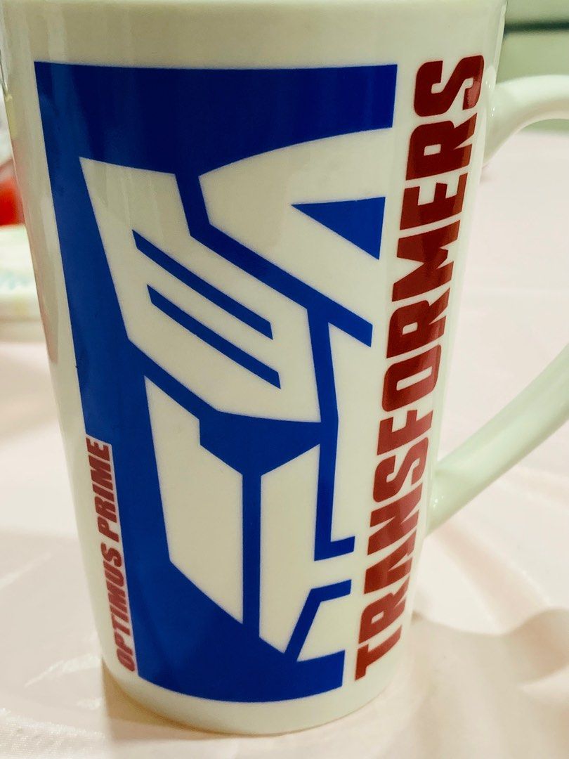 Transformers Optimus Prime Mug (2014 edition), Furniture & Home Living ...