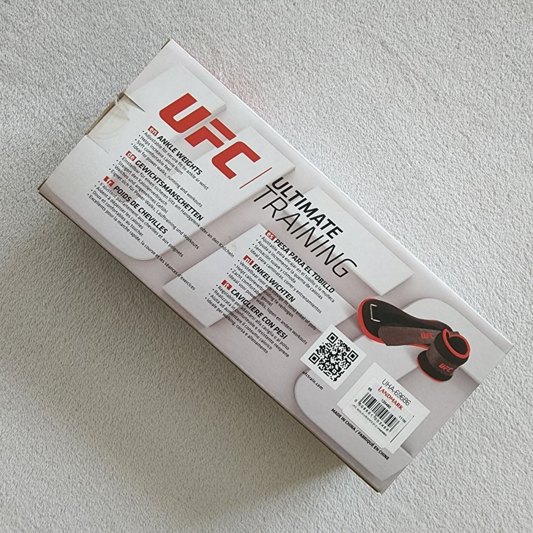 UFC Ultimate Training Ankle Weights, Sports Equipment, Exercise ...