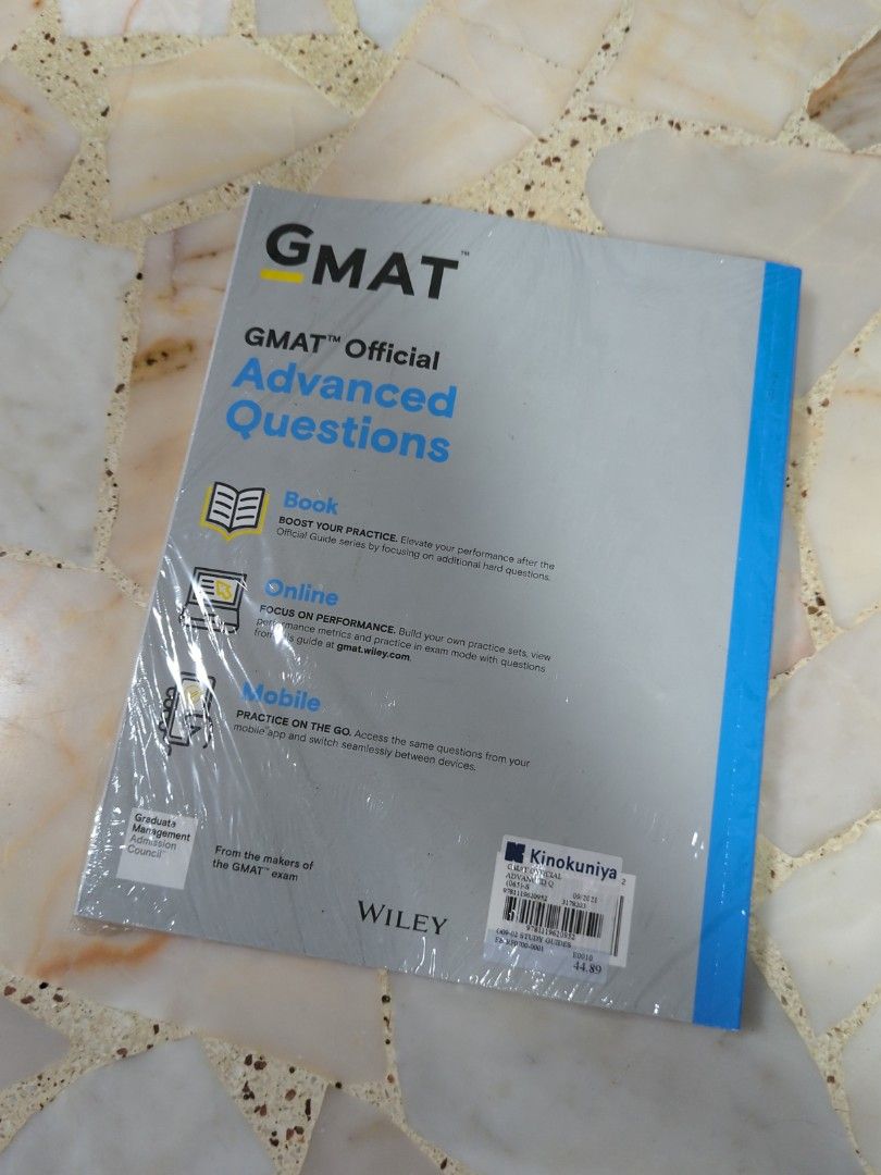 Unopened GMAT Official Advanced Questions, Hobbies & Toys, Books ...