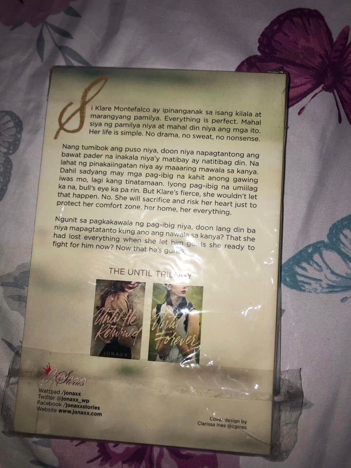 UNTIL TRILOGY SET BY JONAXX, Hobbies & Toys, Books & Magazines, Fiction ...