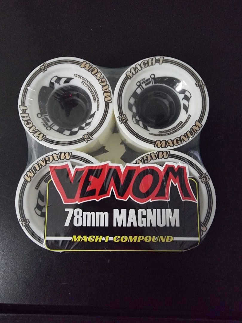 Venom Magnum Mach 1 - 78mm 74a DH wheels, Sports Equipment, Sports ...
