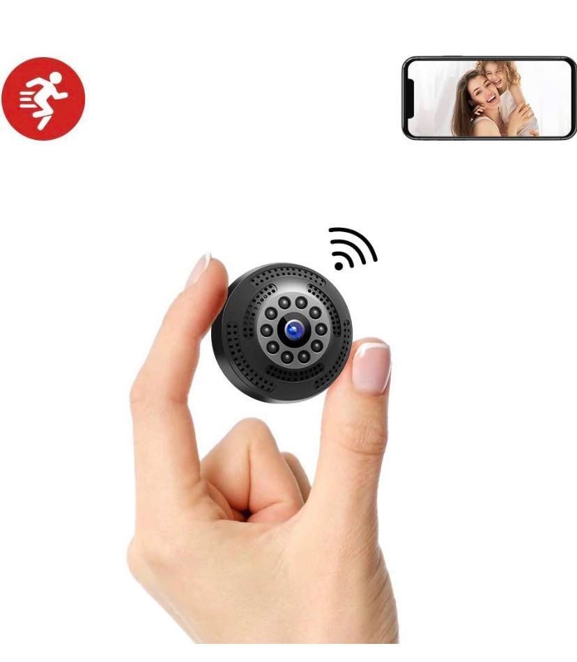 Victure 1080P FHD Mini Spy Camera Wireless Hidden Cam Rechargeable ...