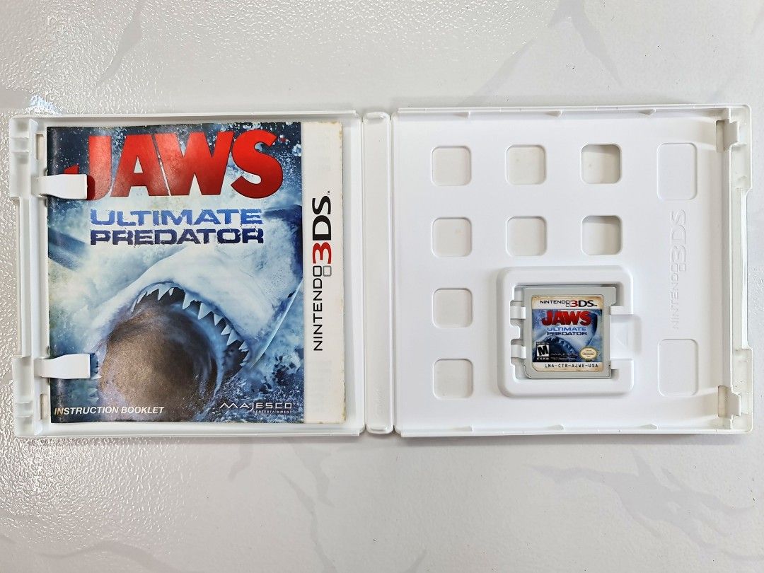 Video Game for Nintendo 3DS : Jaws: Ultimate Predator *Rare / Used ...
