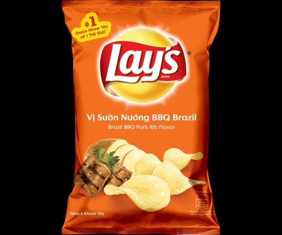 Vietnamese Lays Chips Potato Chips Snacks Tidbits Asian Flavoured Lays