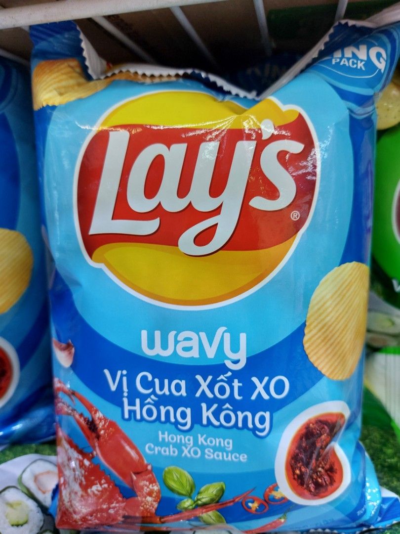 Vietnamese Lays Chips Potato Chips Snacks Tidbits Asian Flavoured Lays