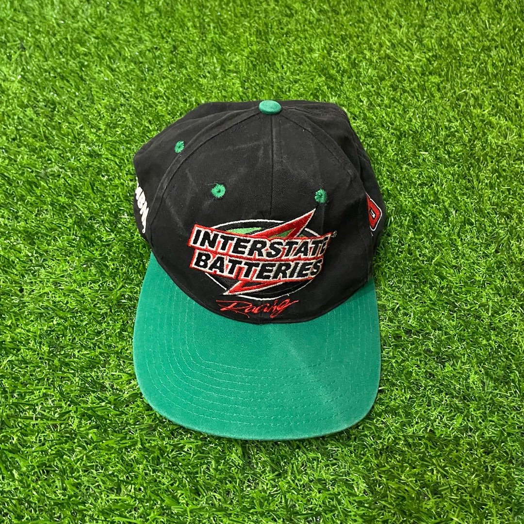 Vintage 90s Nascar Bobby Labonte Interstate Batteries Racing MBNA Snapback Cap, Men's Fashion ...