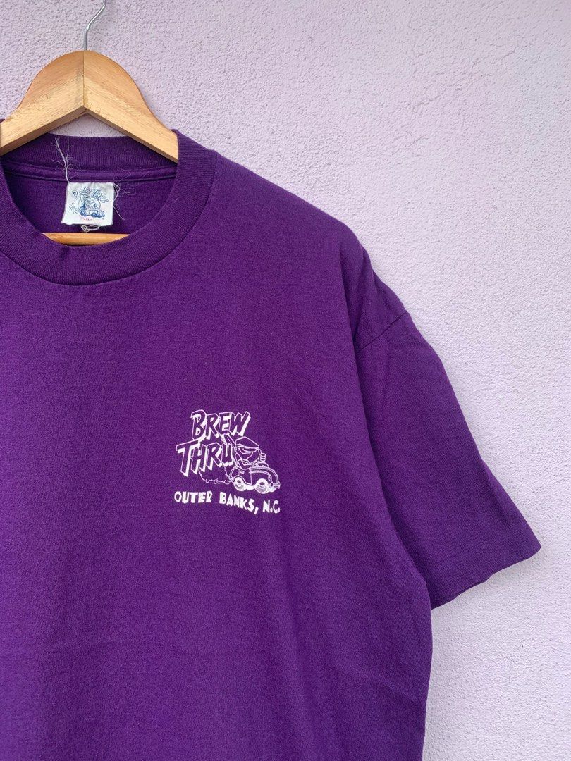Vintage Brew Thru Tshirt, Men's Fashion, Tops & Sets, Tshirts & Polo ...