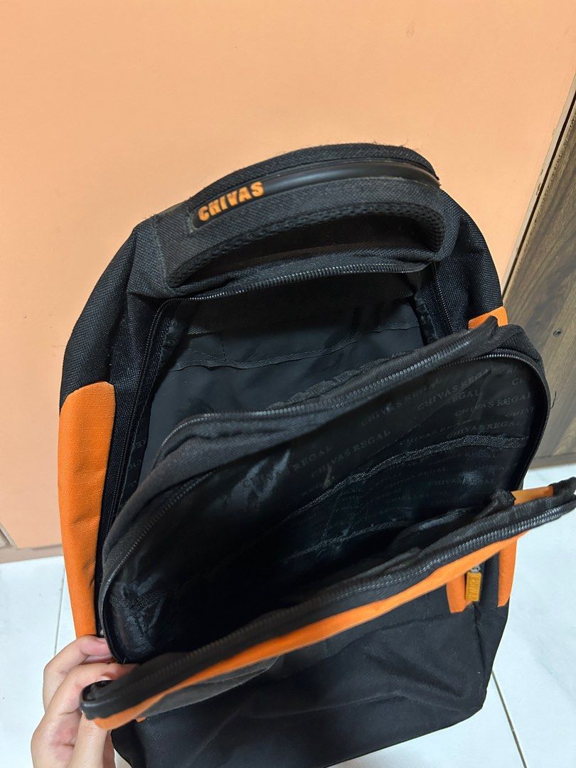 Vintage Chivas Trolley Backpack, Men's Fashion, Bags, Backpacks on ...