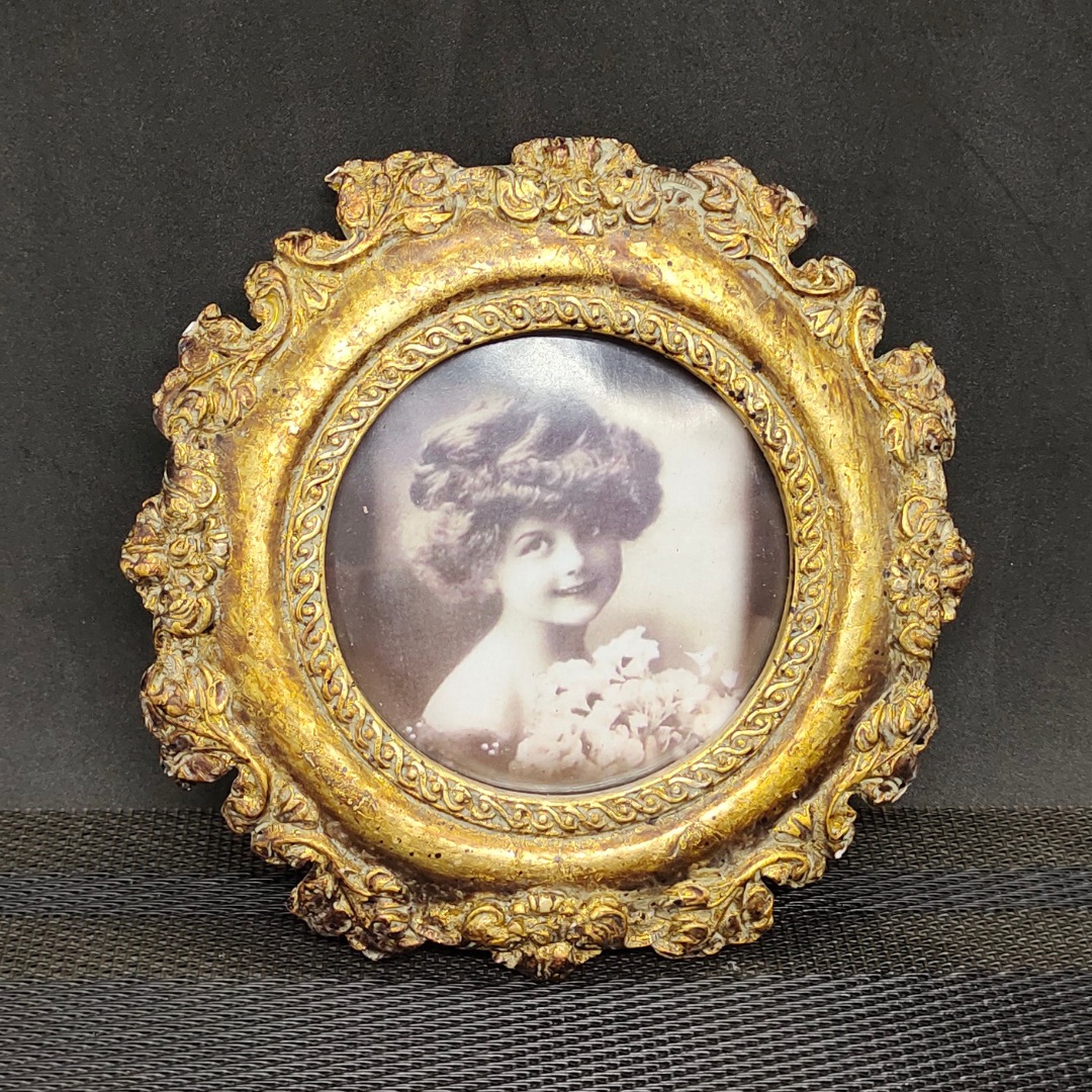 Vintage Plaster Cast Ornate Picture Frame, Furniture & Home Living ...