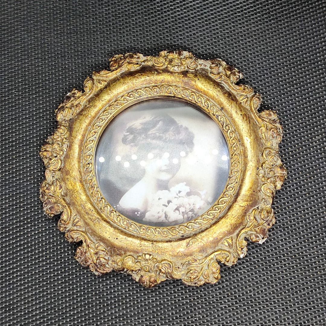 Vintage Plaster Cast Ornate Picture Frame, Furniture & Home Living ...