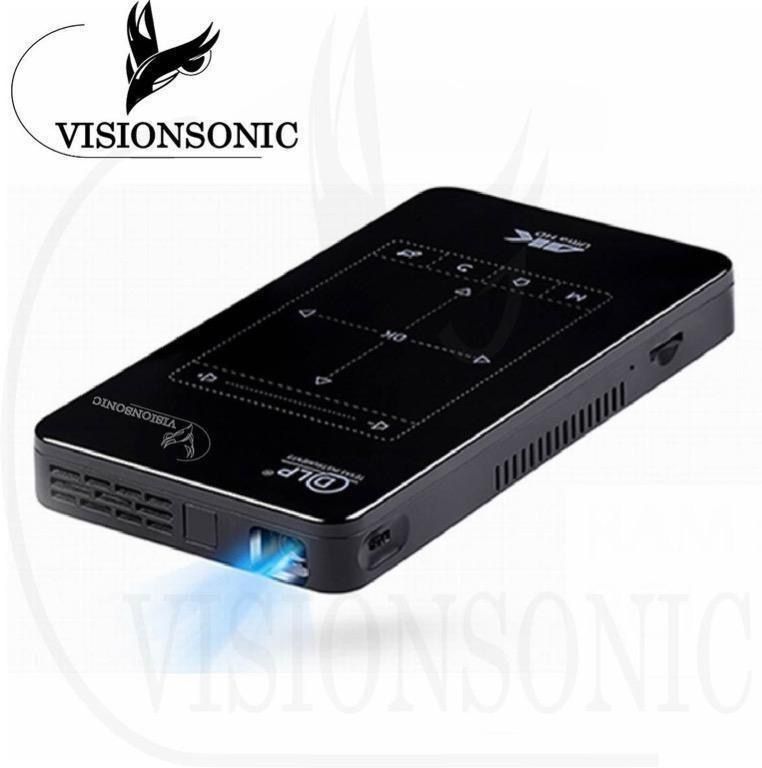 VisionSonic M9 4K TOUCH PRO mini Projector 投影機 epson, 家庭電器, 電視 & 其他娛樂 ...