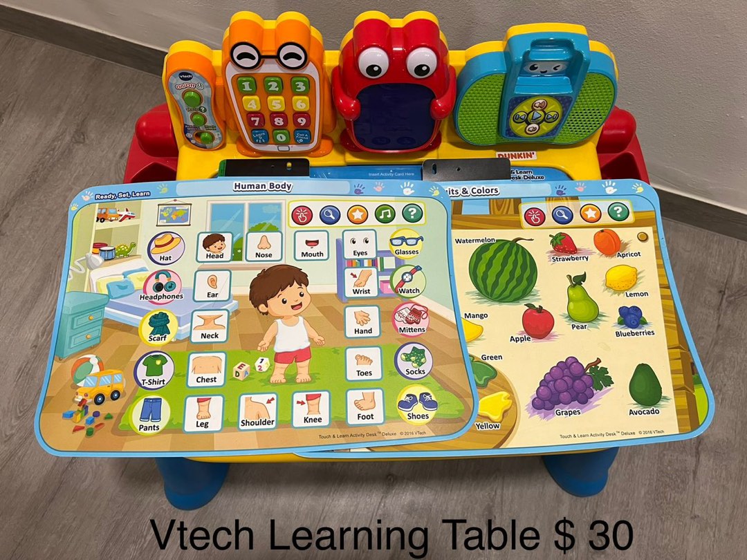 Vtech Learning Table, Babies & Kids, Infant Playtime on Carousell