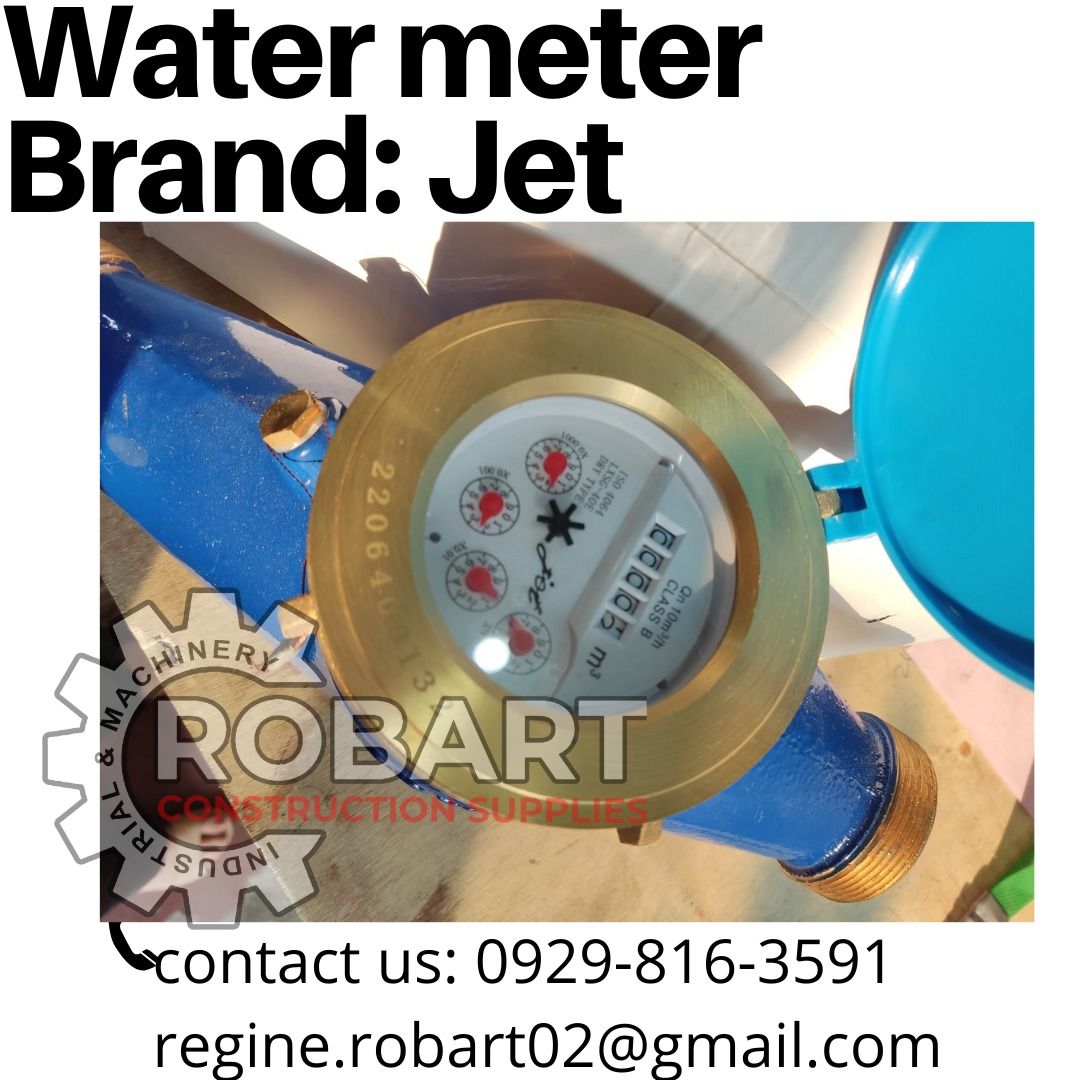 Water meter Brand: Jet, Commercial & Industrial, Construction Tools ...