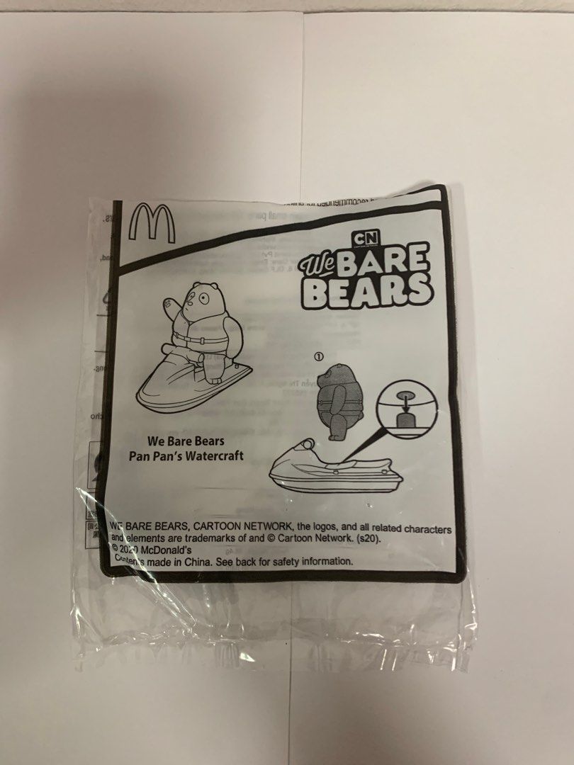 We Bare Bears - Pan Pan figurine toy, Hobbies & Toys, Toys & Games on ...