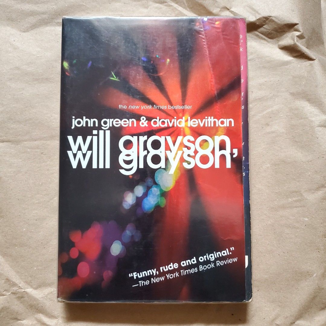 WILL GRAYSON, WILL GRAYSON (John Green), Hobbies & Toys, Books ...