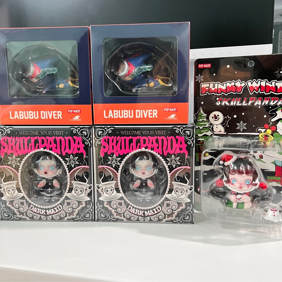 [WTT/WTS]Popmart limited edition figurine (Labubu/Skullpanda), Hobbies ...