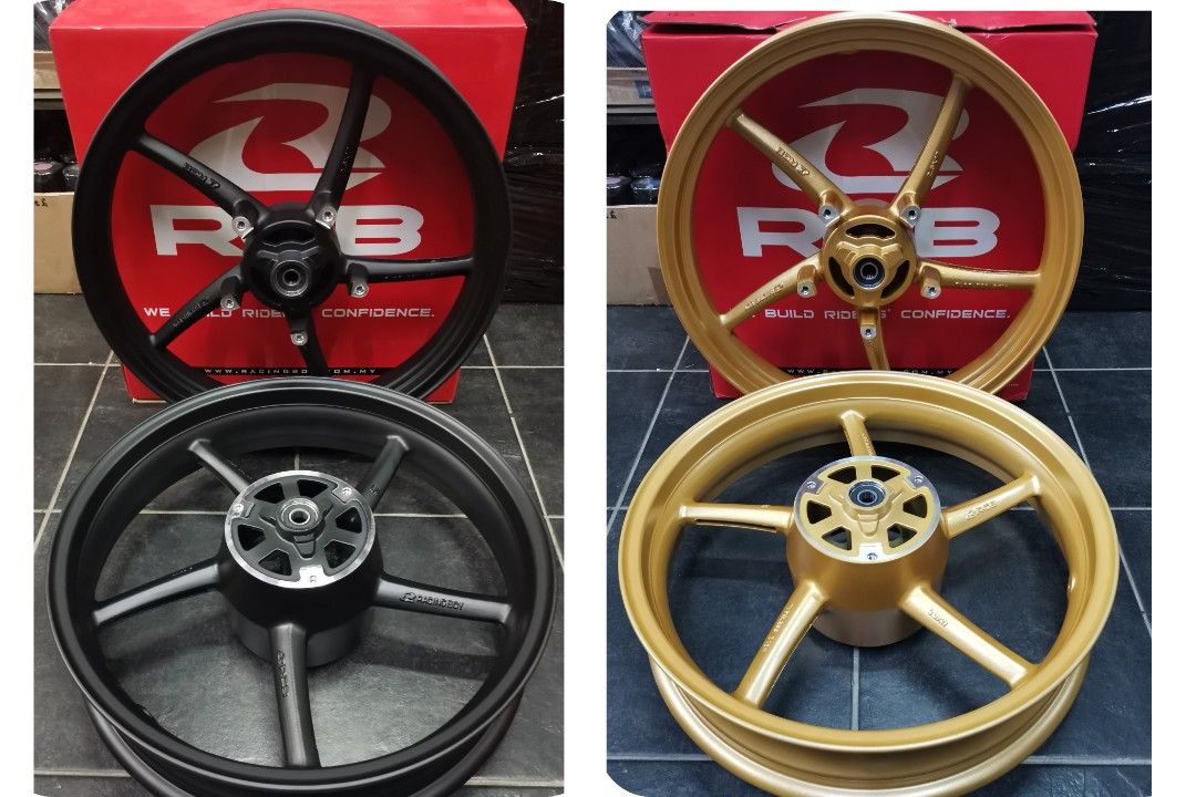Yamaha R15v3 rcb sp522 sport rim 2.5/3.50 x17, Motorcycles, Motorcycle ...