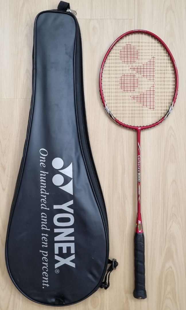 Yonex Carbonex 8000 Limited + Li Ning Ultra Carbon (Badminton Racket), Sports Equipment, Sports ...