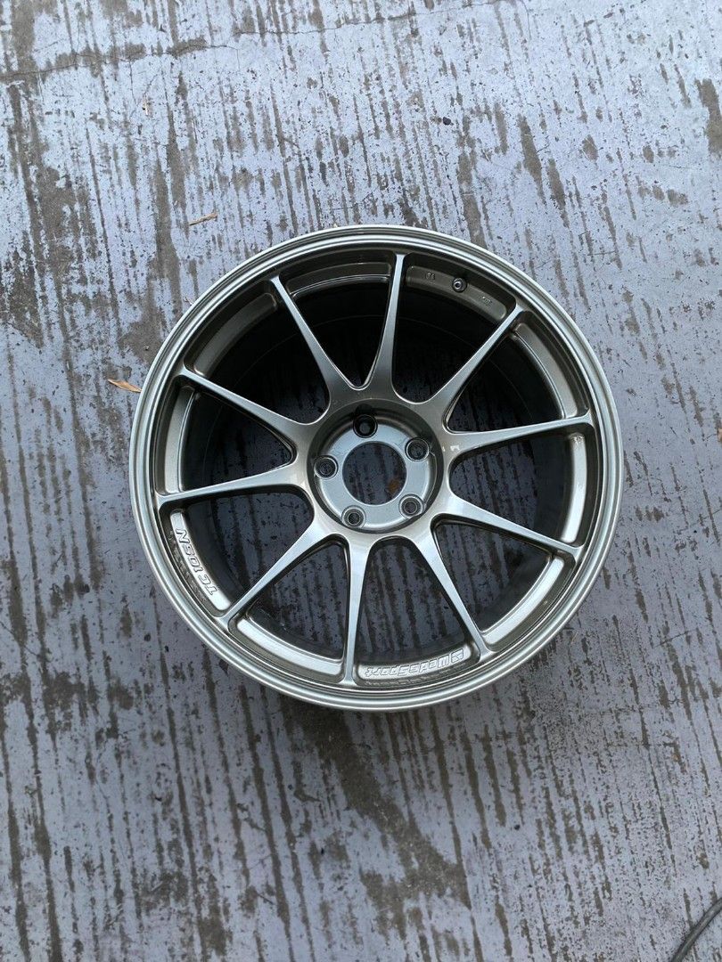 18" Wedssport TC105N 5x114.3 9.5jj +10 offset 18x9.5 +10, Car ...