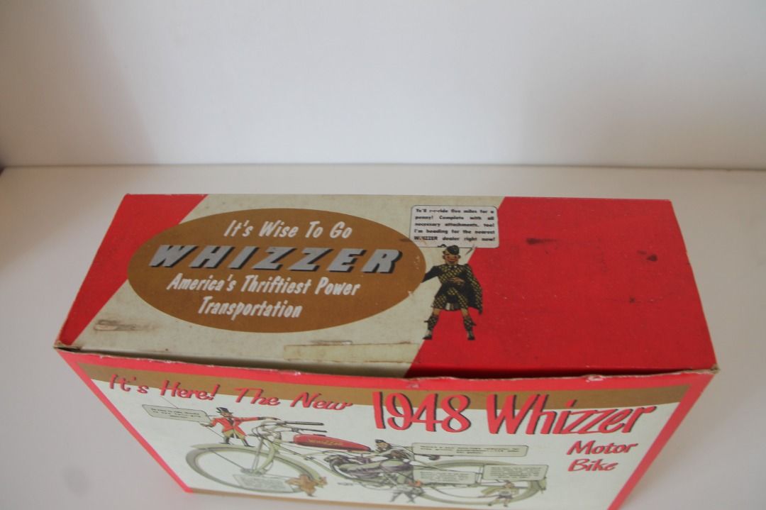 1948 Schwinn Whizzer Motor Bike Diecast Model, Hobbies & Toys ...