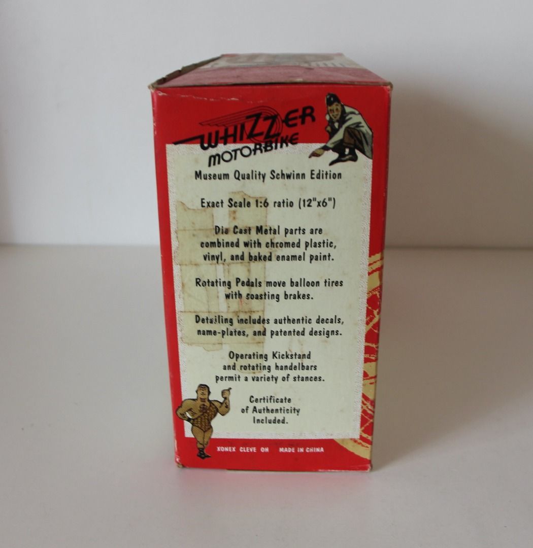 1948 Schwinn Whizzer Motor Bike Diecast Model, Hobbies & Toys ...