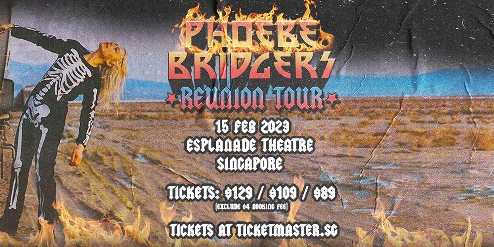 1X Phoebe Bridgers Reunion Tour Cat 2, Tickets & Vouchers, Event Tickets on Carousell