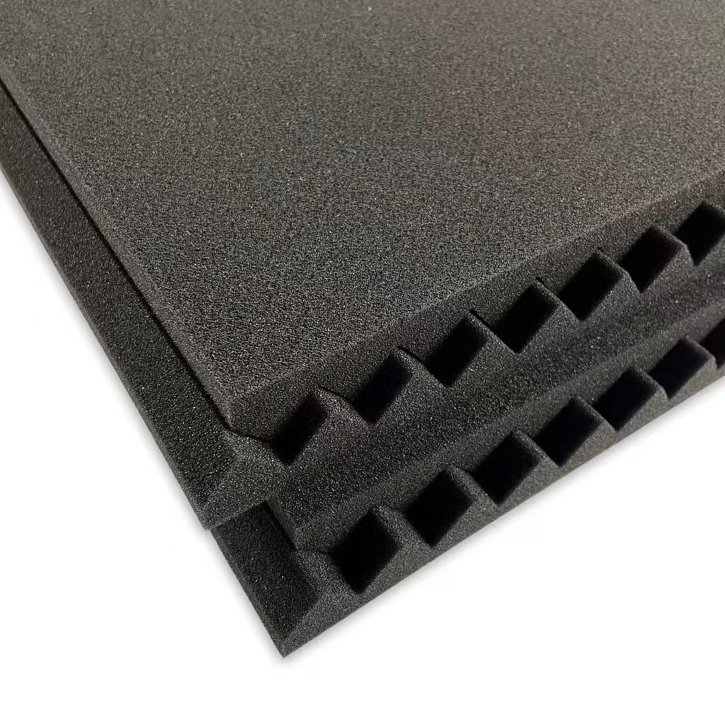 12/24Pcs- Acoustic Soundproofing Soundproof sound proof foam sponge ...