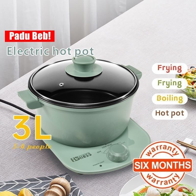 3L Mini electric cooking pot, TV & Home Appliances, Kitchen Appliances ...