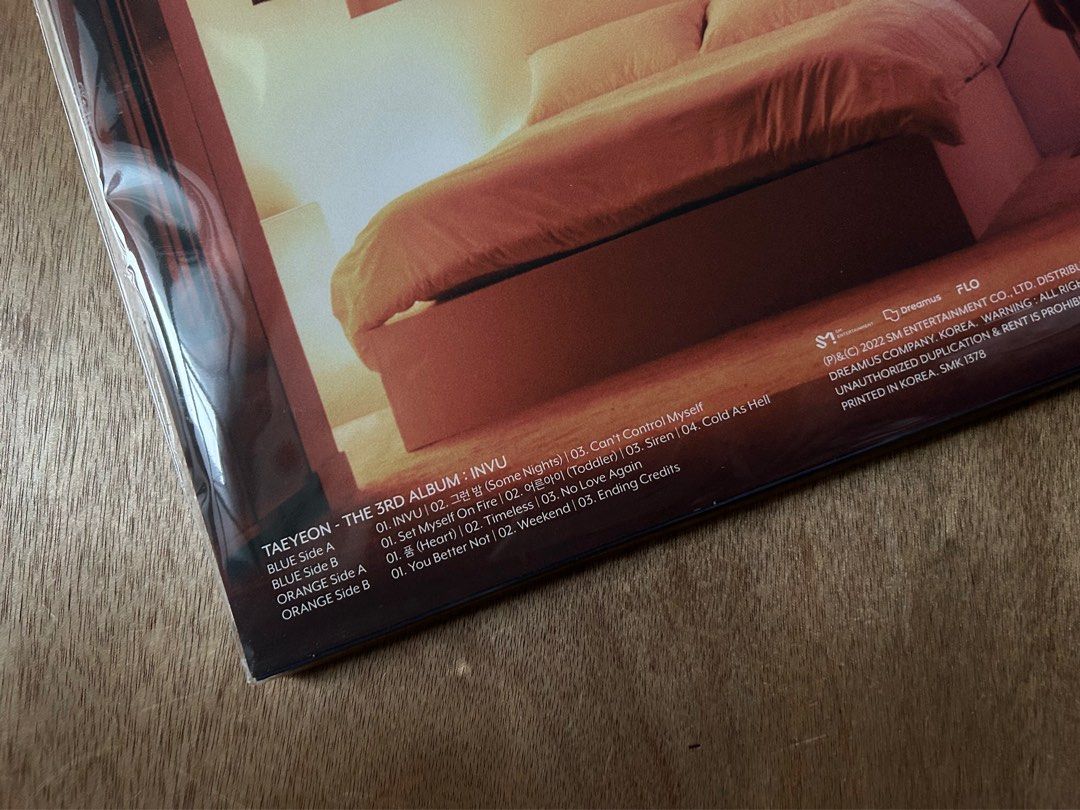 太妍 泰妍 TAEYEON TAE YEON 少女時代 SNSD Vol. 3 INVU 韓國版 Limited Edition 2 LP 黑 ...