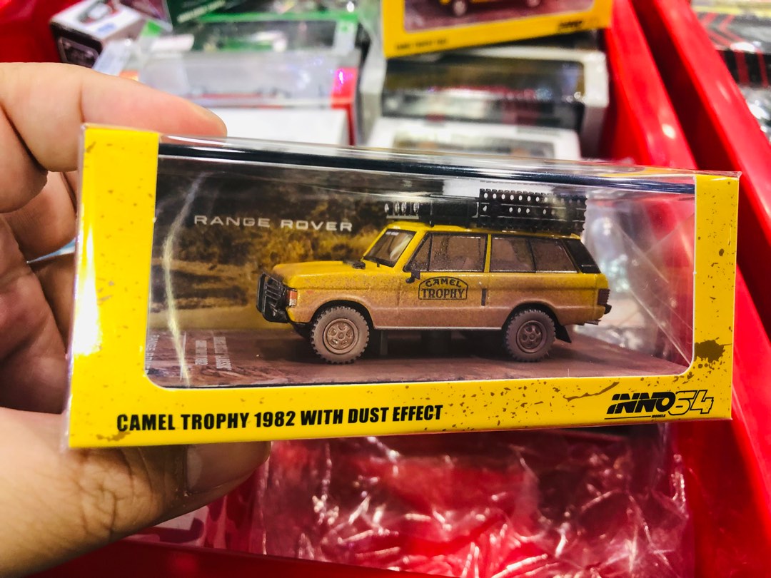 現貨 inno INNO64 ( IN64-RRC-CT82DE ) RANGE ROVER "CLASSIC" CAMEL TROPHY ...