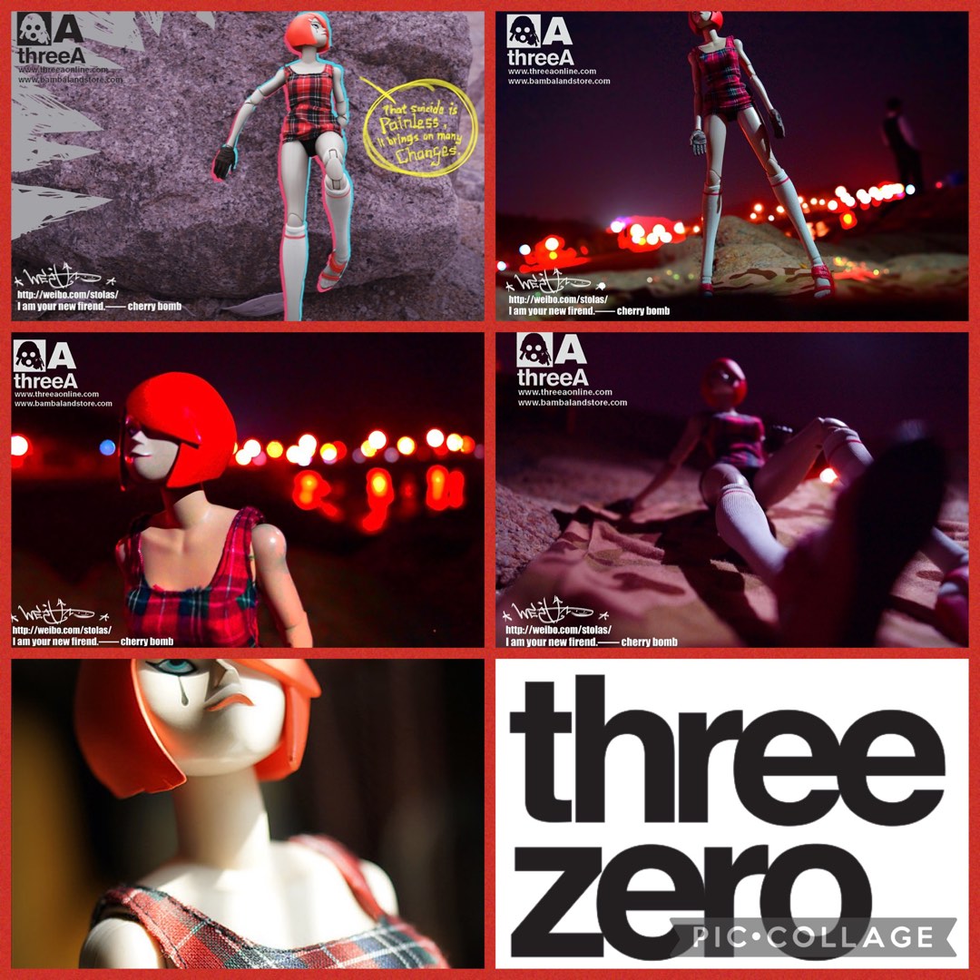 清倉特價 threea 3A cherry bomb tommy little shadow bleak transformers DLX SHF Mafex threezero ...