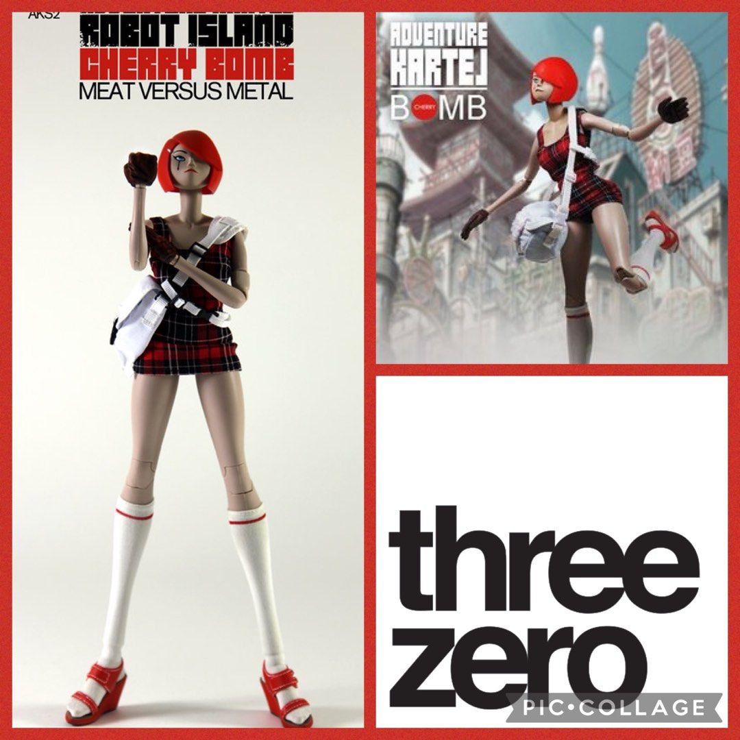 清倉特價 threea 3A cherry bomb tommy little shadow bleak transformers DLX SHF Mafex threezero ...