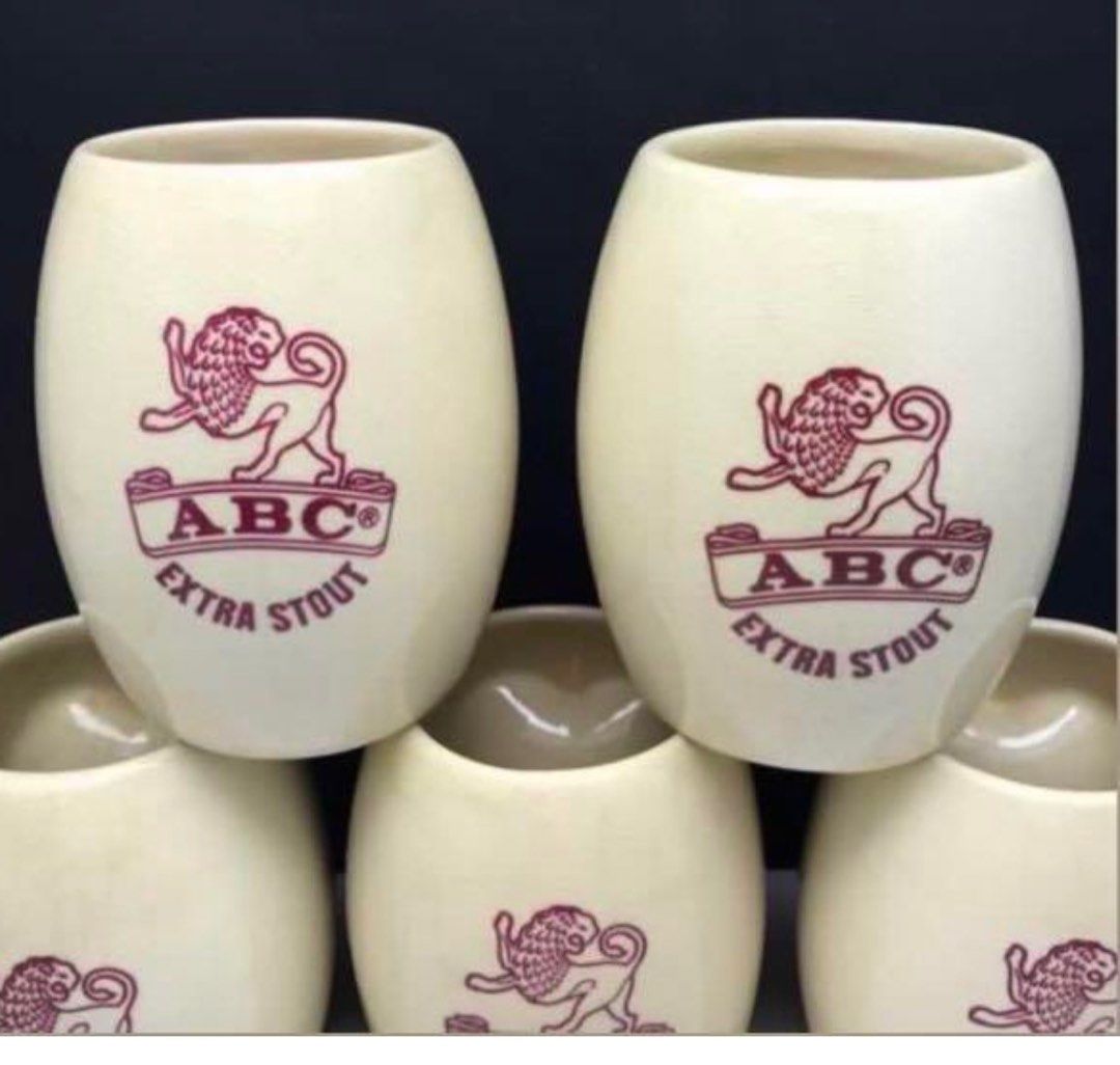 ABC EXTRA STOUT MUG (price per piece), Hobbies & Toys, Memorabilia ...
