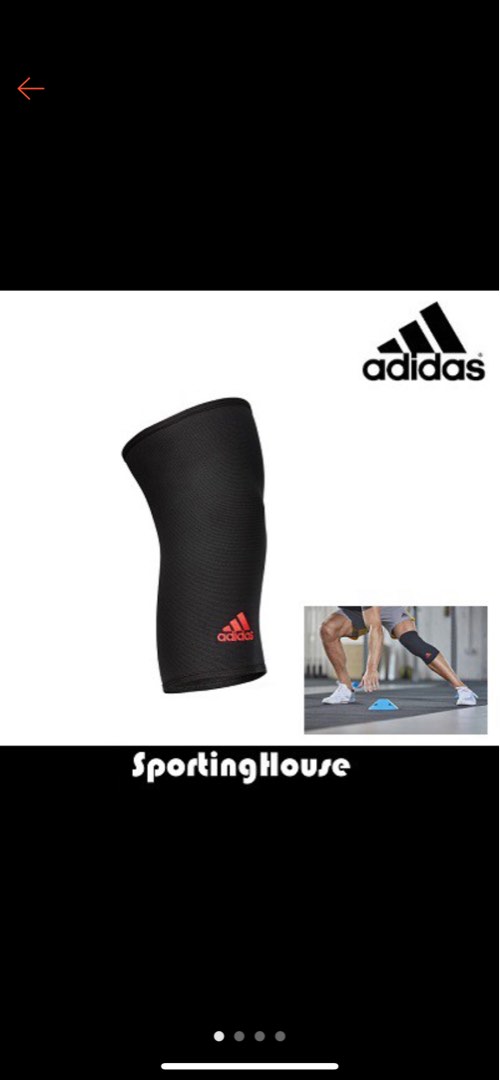 Adidas Knee guard/support, Sports Equipment, Exercise & Fitness, Toning ...